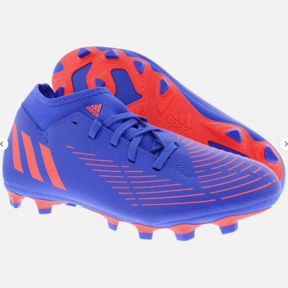 adidas | Shoes | Adidas Predator Edge4 Fxg Blue Mold Cleats Size Us ...